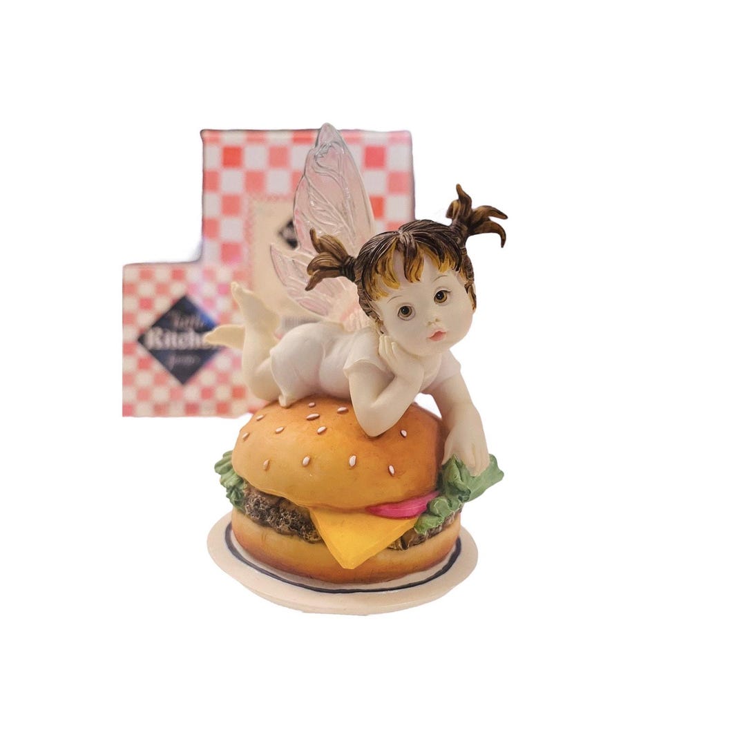 NEW My Little Kitchen Fairies CHEESBURGER FAIRIE Hamburger Fairy ...