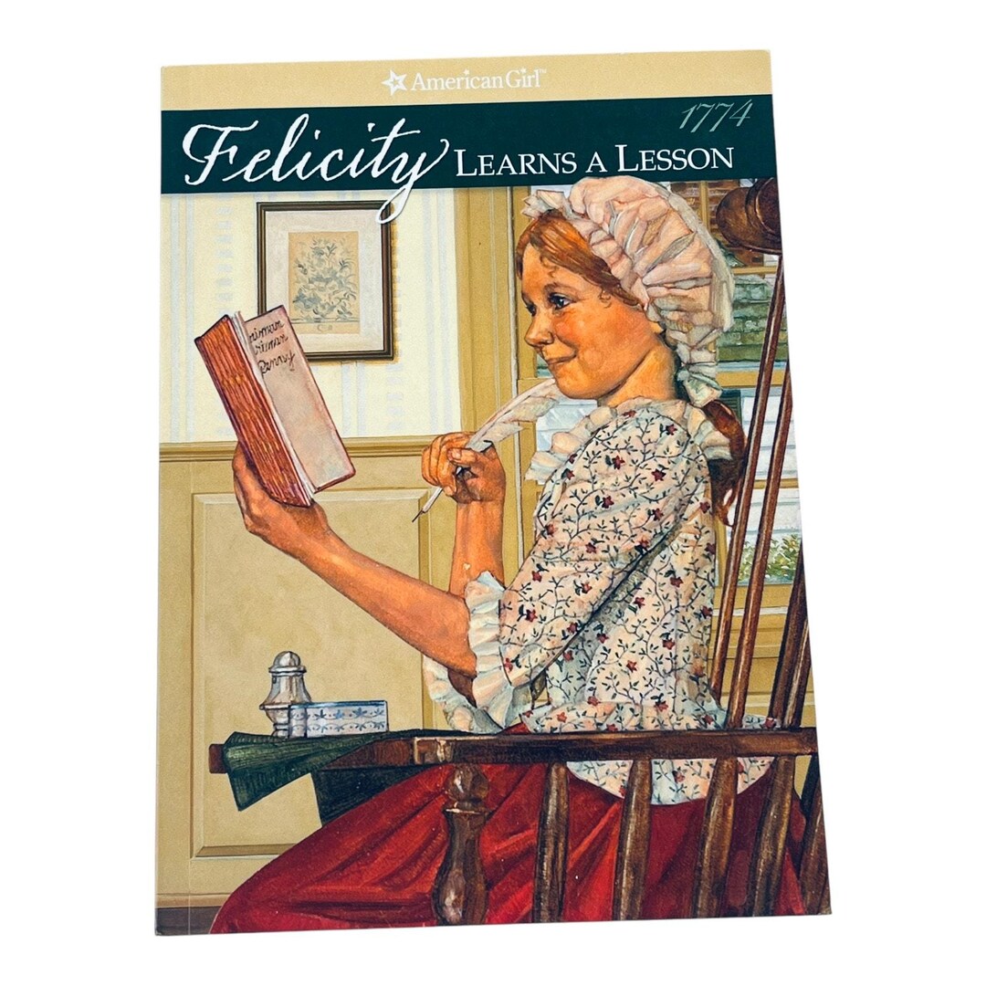 American Girl Felicity Learns Lesson Book Pleasant Co Childrens ...