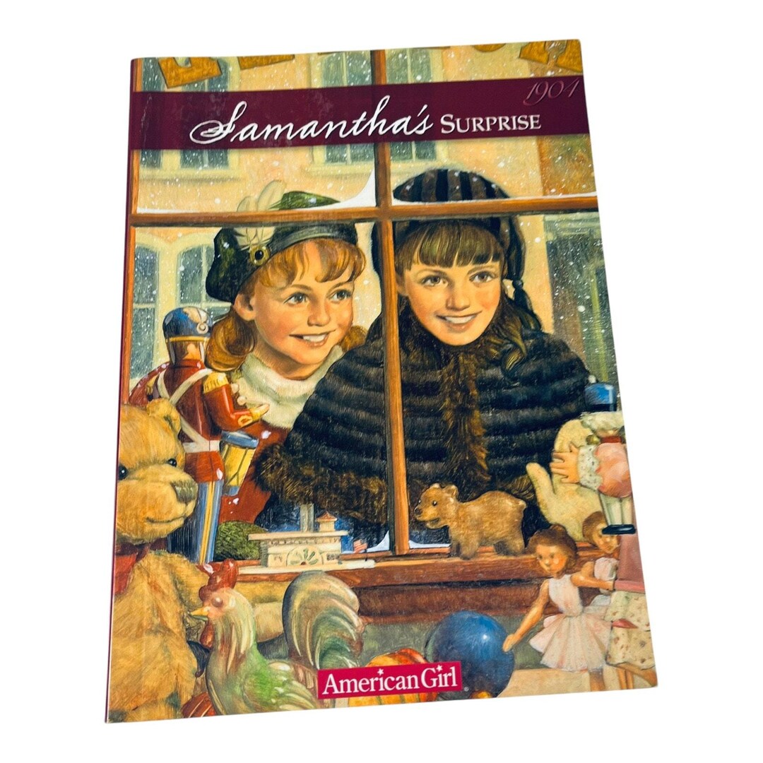 American Girl Samanthas Surprise BOOK 1998 Pleasant Company Christmas ...