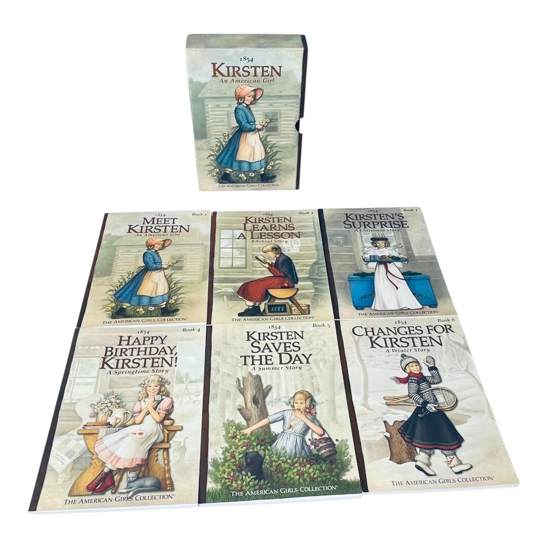 American Girl Historical KIRSTEN BOOK SET 6 Box 1854 Paperback Janet ...