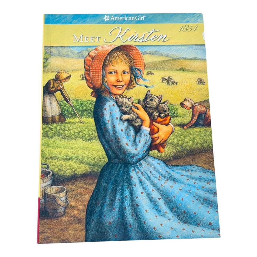 American Girl Historical MEET KIRSTEN BOOK 1854 Paperback Children's ...