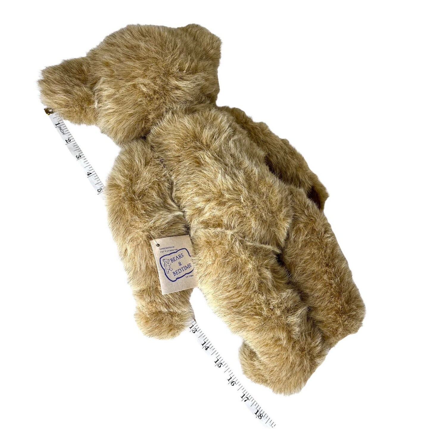 Vintage Bears & Bedtime Teddy BEAR PLUSH 19 Stuffed Animal Salmon Arm ...