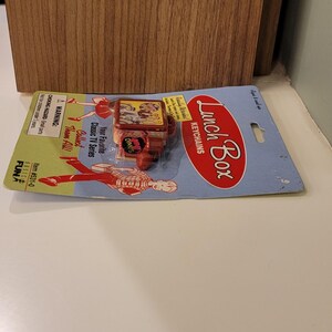 HAPPY DAYS Mini Lunch Box KEYCHAIN With Thermos and Toy Snack 1998 ...