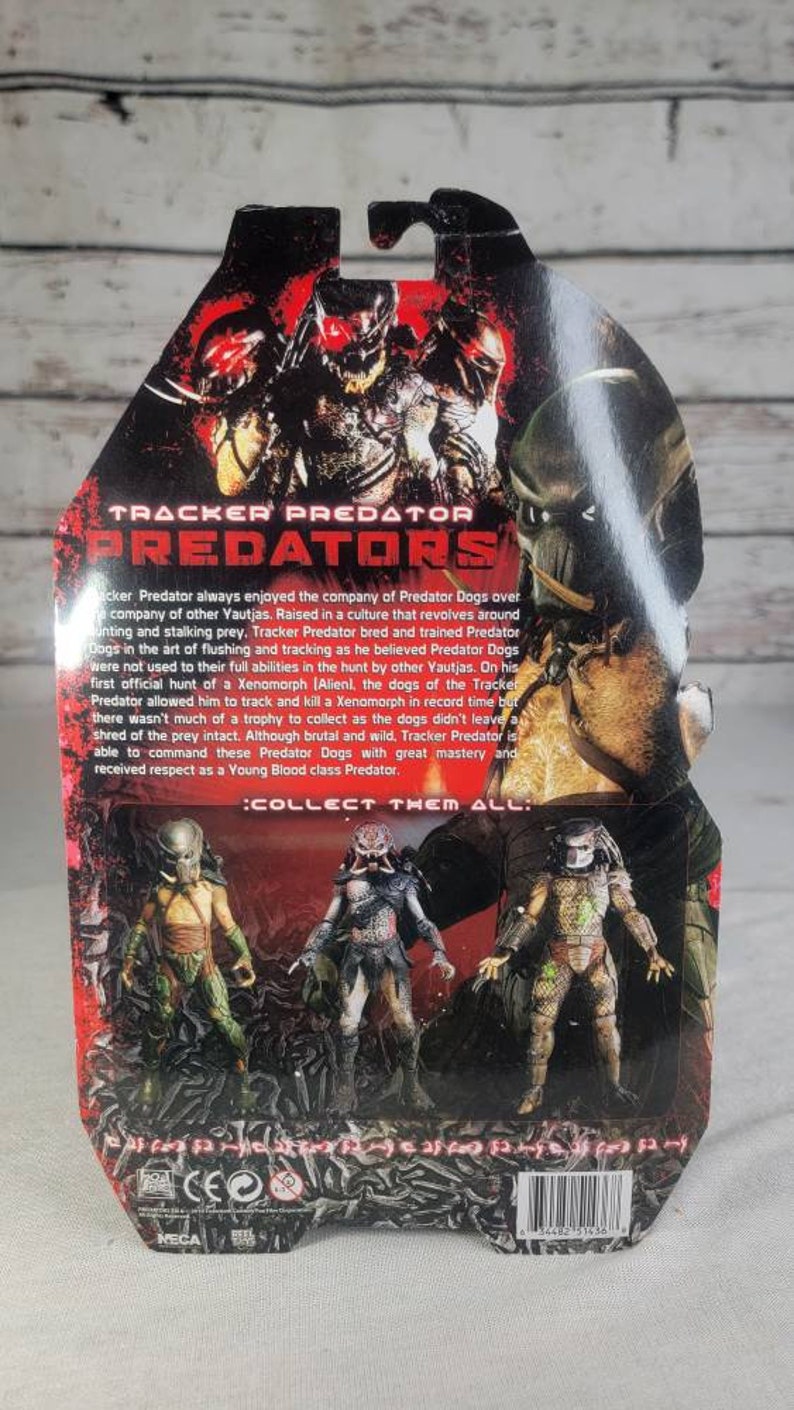 New Tracker Predator NECA 7 Movie Action Figure 2010 Removable Wrist ...
