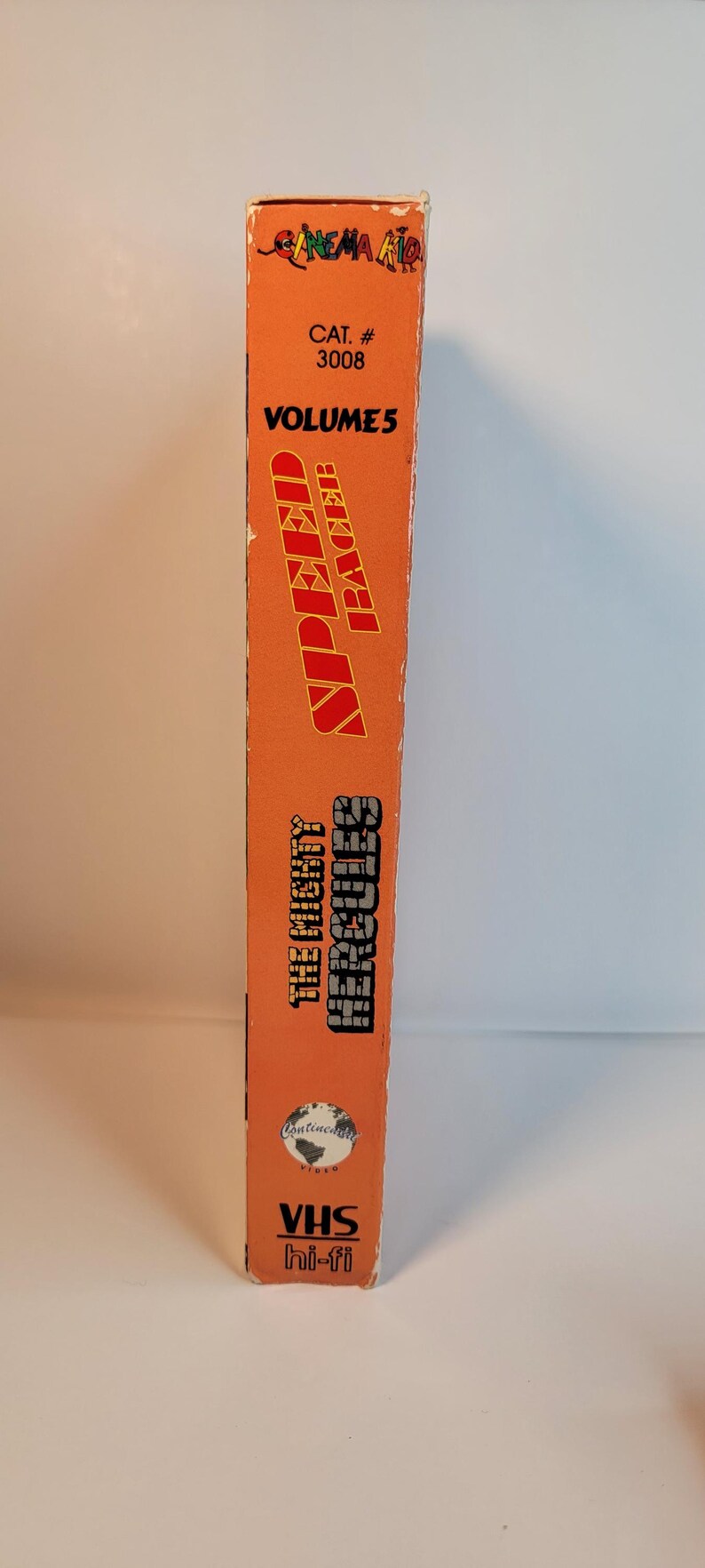 Episodios de dibujos animados en VHS de Speed Racer y Mighty Hercules ...
