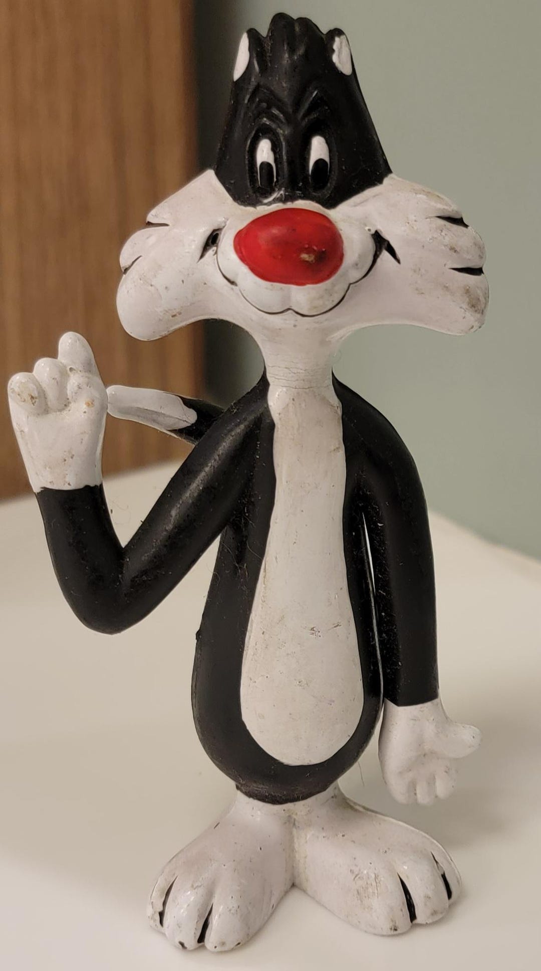 SYLVESTER Pvc Figure LOONEY TUNES 70s Warner Bros Tweety Bird Bugs ...