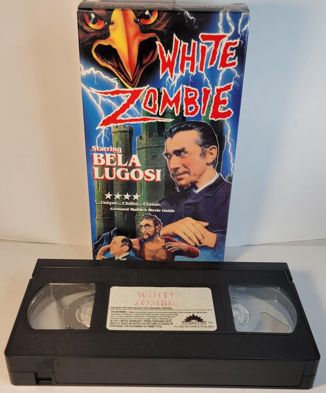 WHITE ZOMBIE VHS Bela Lugosi Dracula Rob Zombie Horror Movie Universal ...