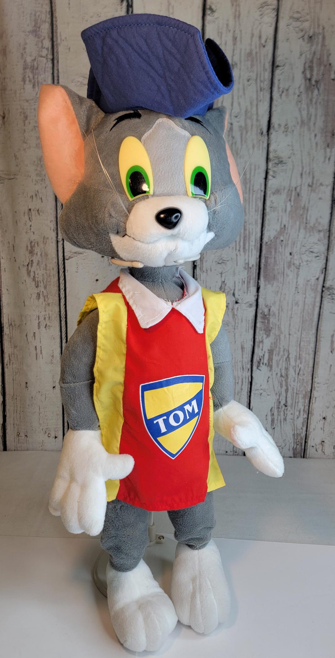 Tom and Jerry 21 Inch Fencing Vintage Stuffed Animal Plush Hanna ...