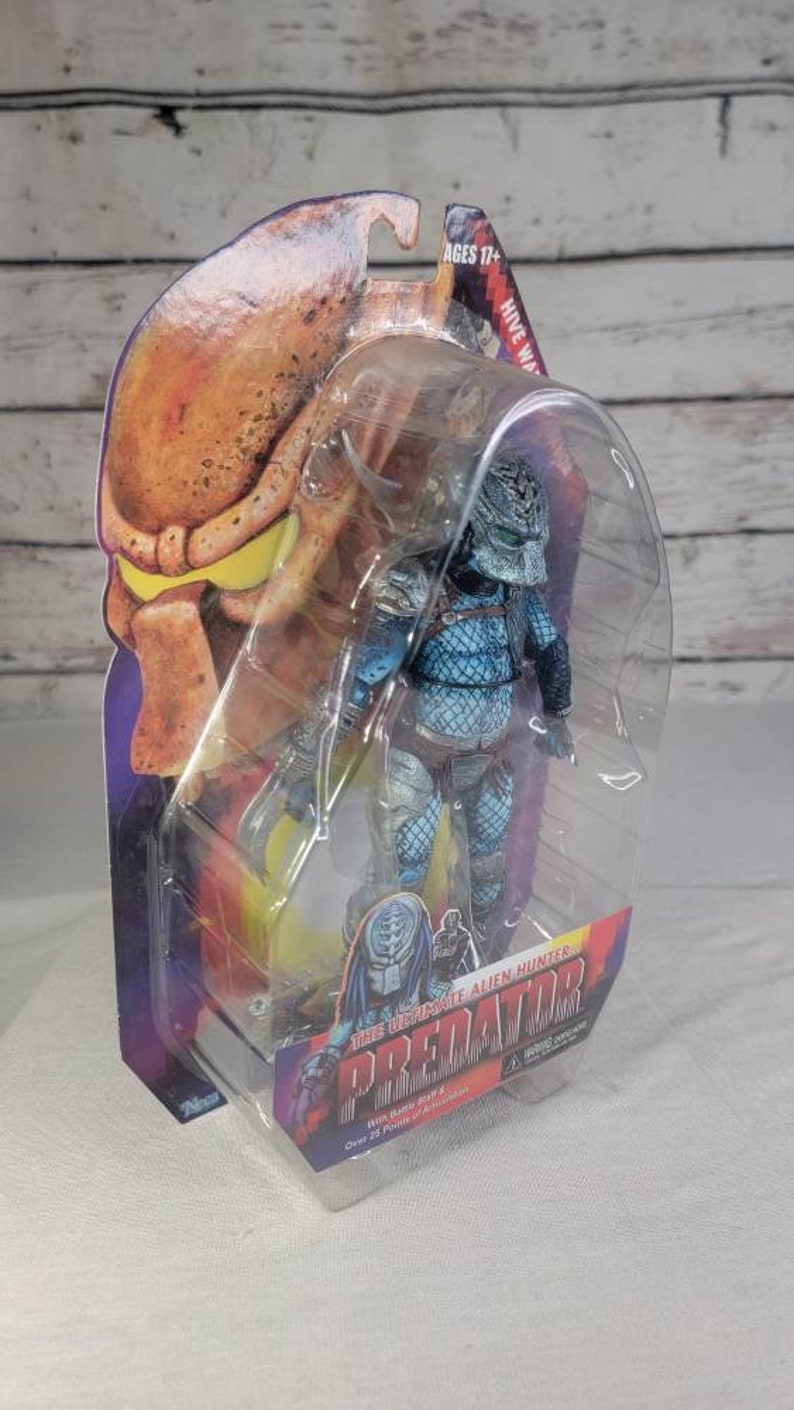Neca Predator 7” Hive Wars Predator Ultimate Alien Hunter- AVP- Alien ...