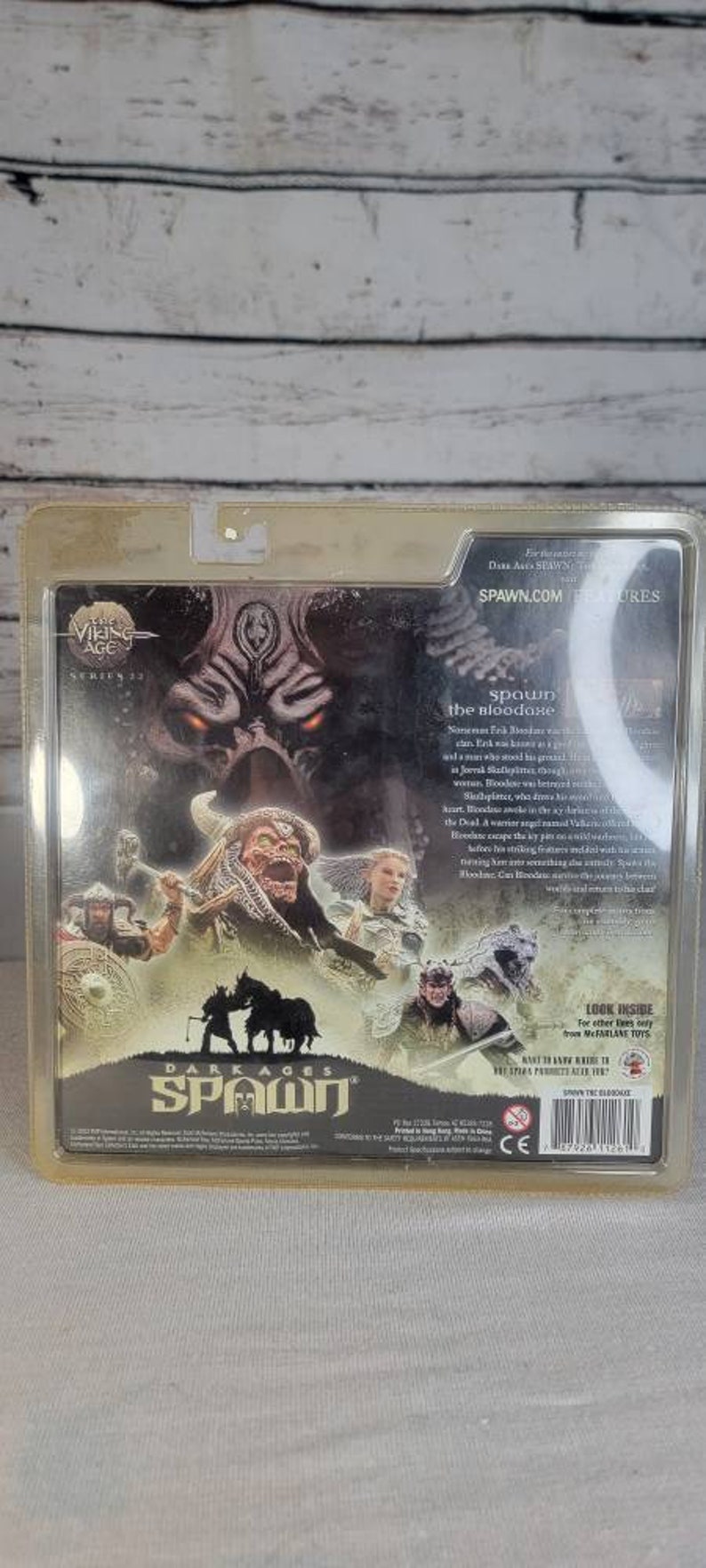 Mcfarlane Toys the Viking Age Spawn the Bloodaxe Spawn Action Figure Dark Ages Horror - Etsy