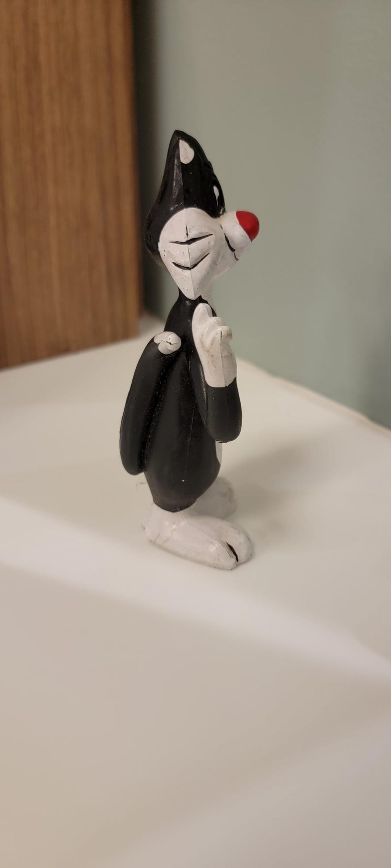 SYLVESTER Pvc Figure LOONEY TUNES 70s Warner Bros Tweety Bird Bugs ...