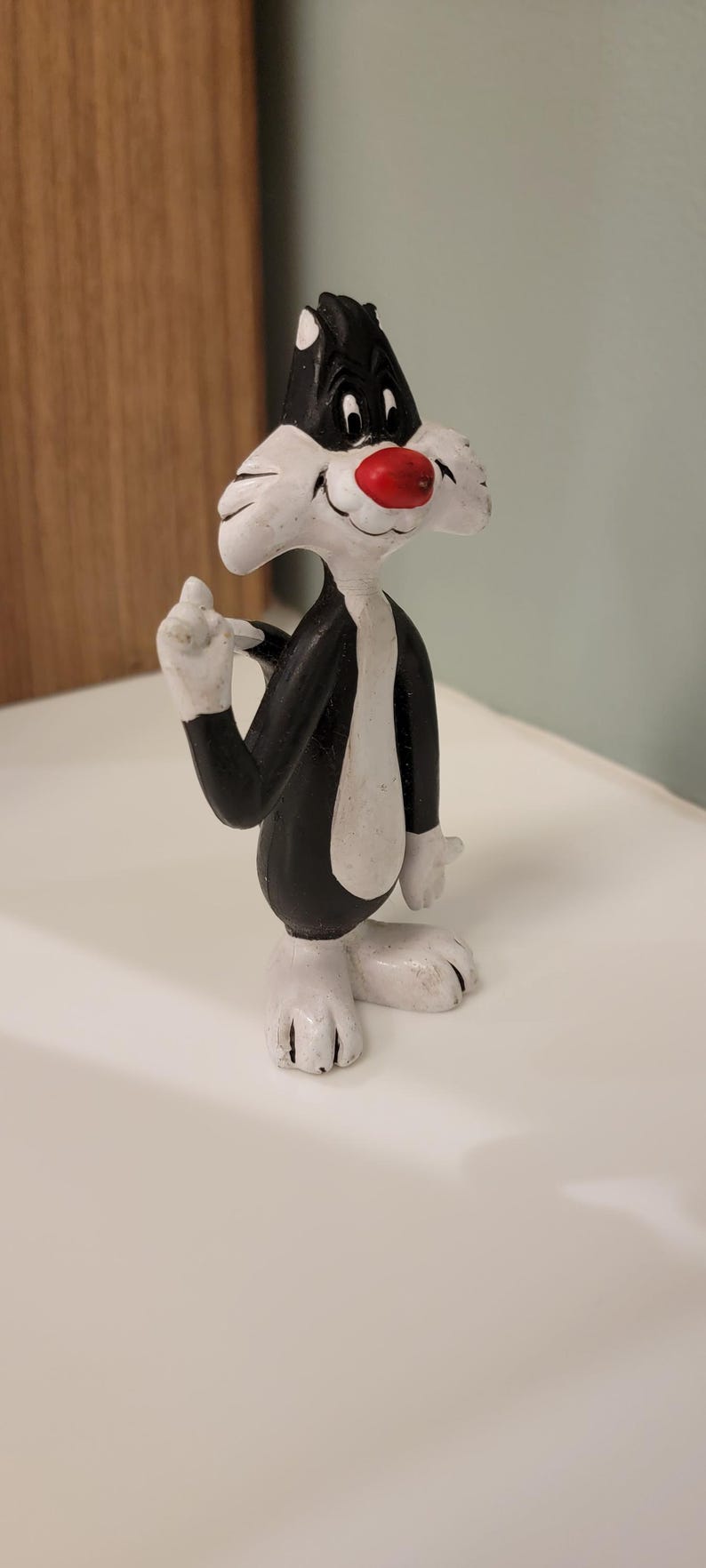 SYLVESTER Pvc Figure LOONEY TUNES 70s Warner Bros Tweety Bird Bugs ...