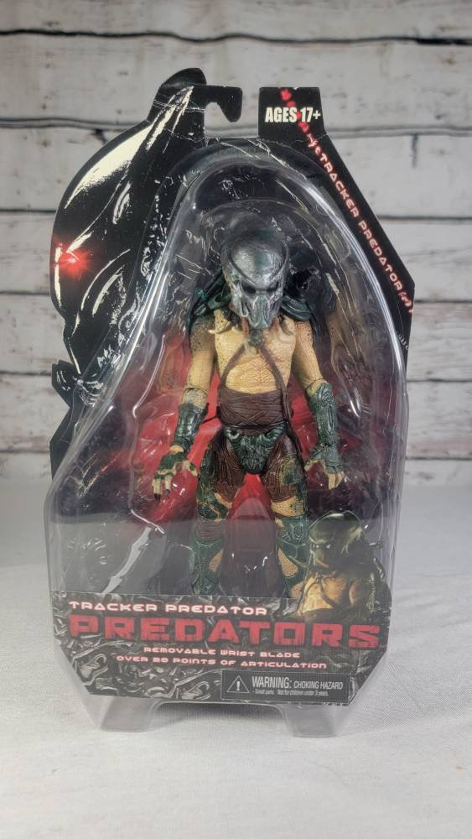 New Tracker Predator NECA 7 Movie Action Figure 2010 Removable Wrist ...