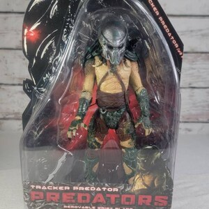 New Tracker Predator NECA 7 Movie Action Figure 2010 Removable Wrist ...