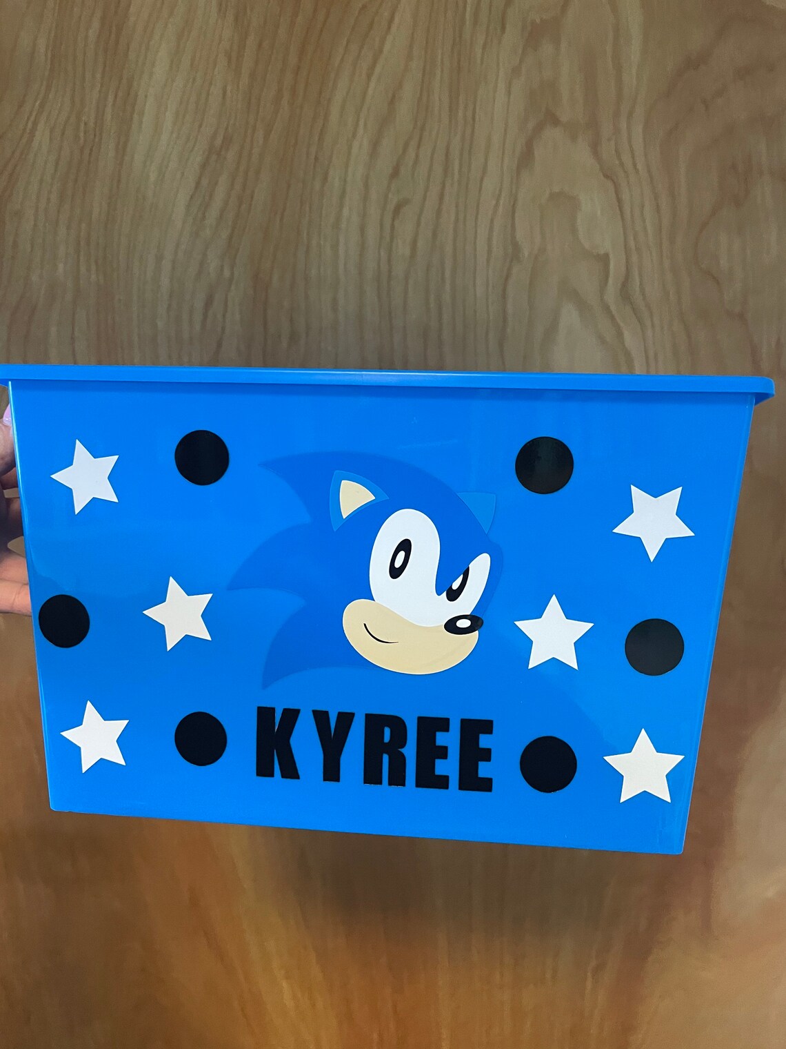 Personalized Kids Sonic the Hedgehog Easter Basket Bucket for - Etsy Norway