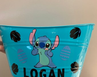 Stitch Easter Basket | Etsy