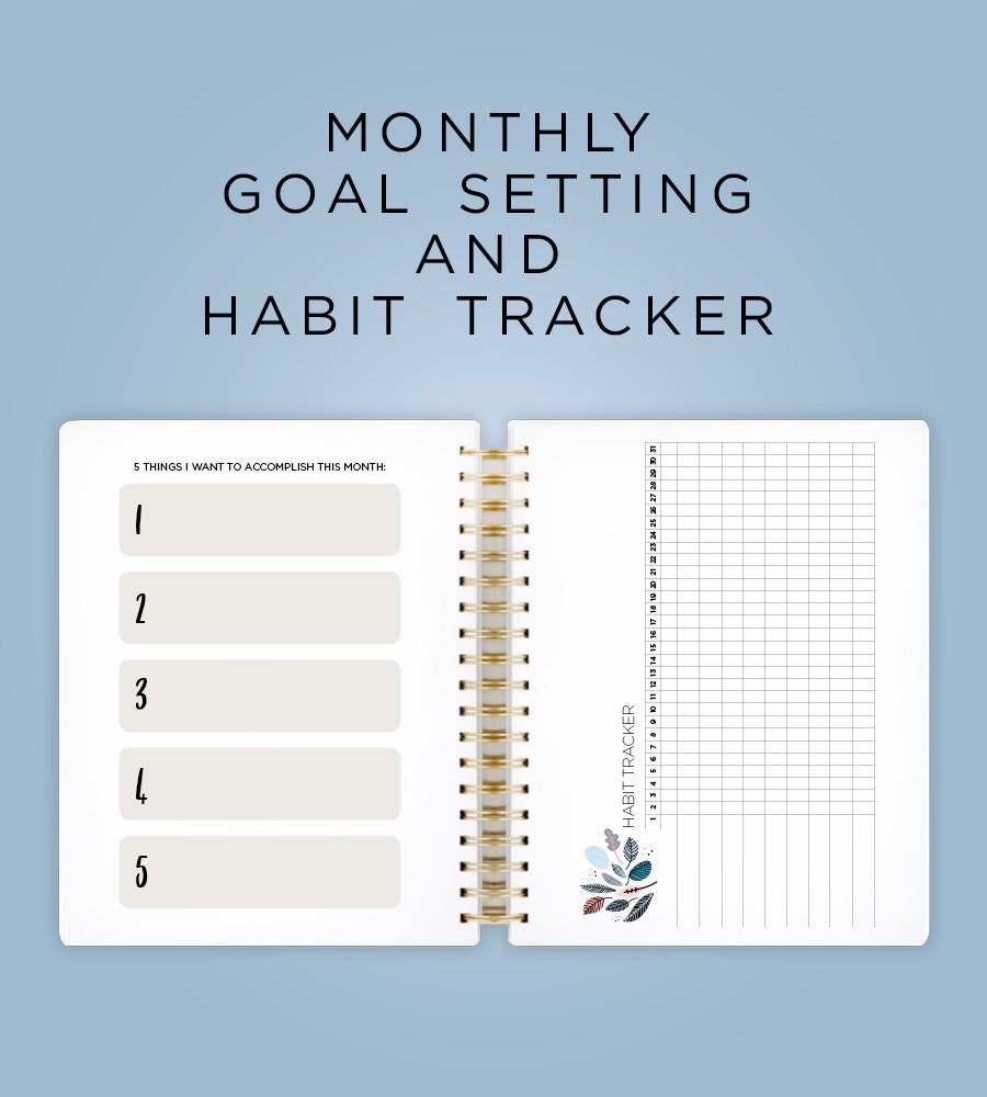 Undated Personal Planner Printable, Printable Planner Inserts ...