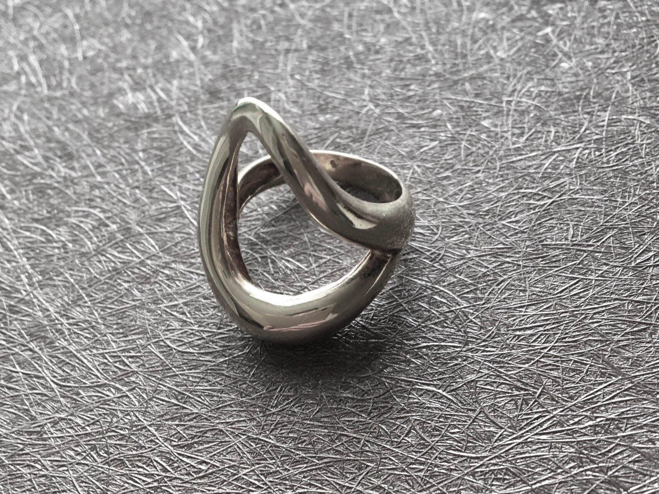 Sterling Silver Ring wide Band Ring Chunky Ring Silver - Etsy