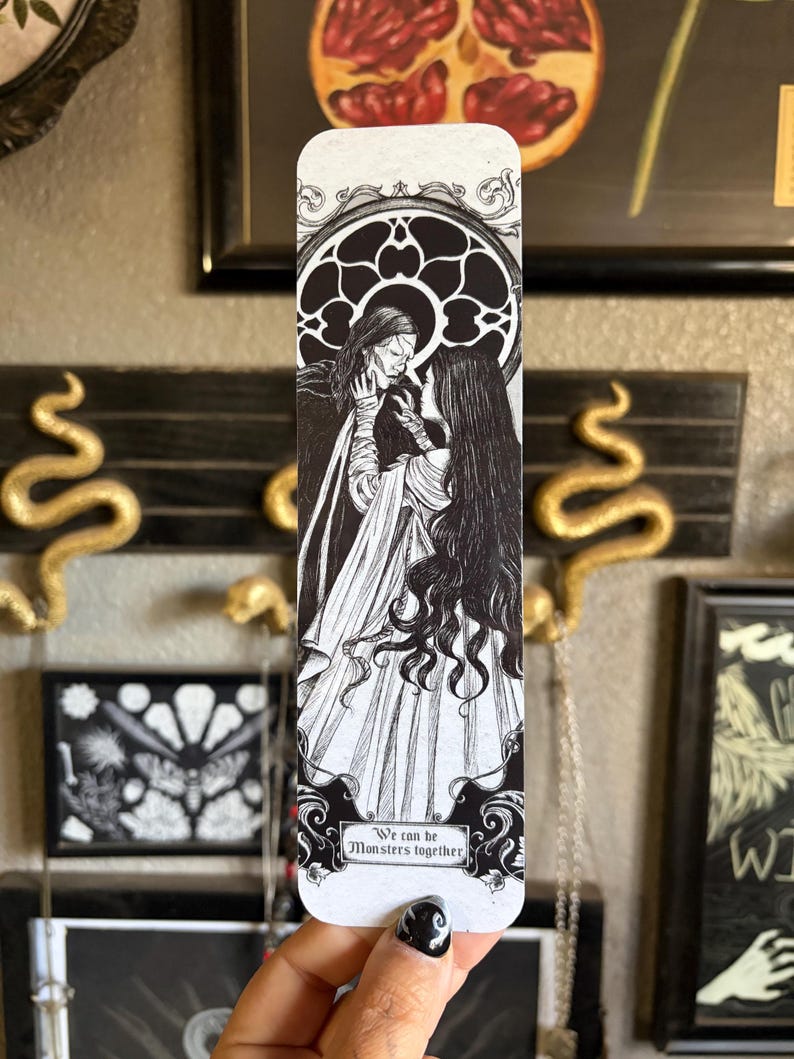 Frankenstein Inspired Bookmarks | Bookmark - Etsy