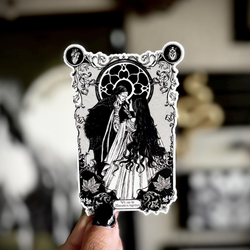 Frankenstein Art Sticker - Etsy