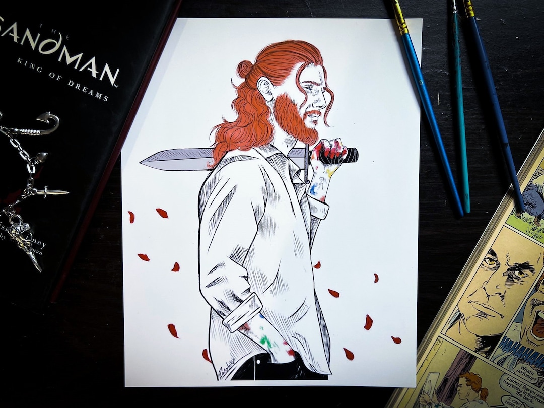 Destruction of the Endless Sandman 8x10 Art Print - Etsy