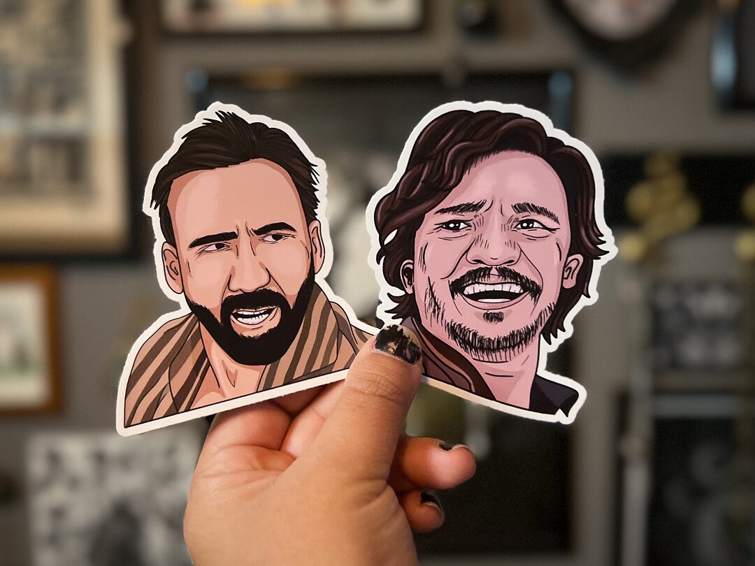 Pedro Pascal & Nicholas Cage the Unbearable Weight of - Etsy