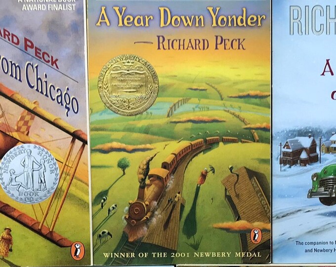 Richard Peck's grandma Dowdel Trilogy and secrets at Sea Duology 5 ...