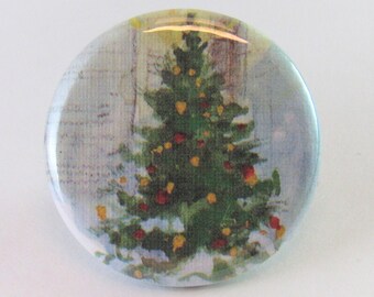Christmas Tree Pin | Etsy