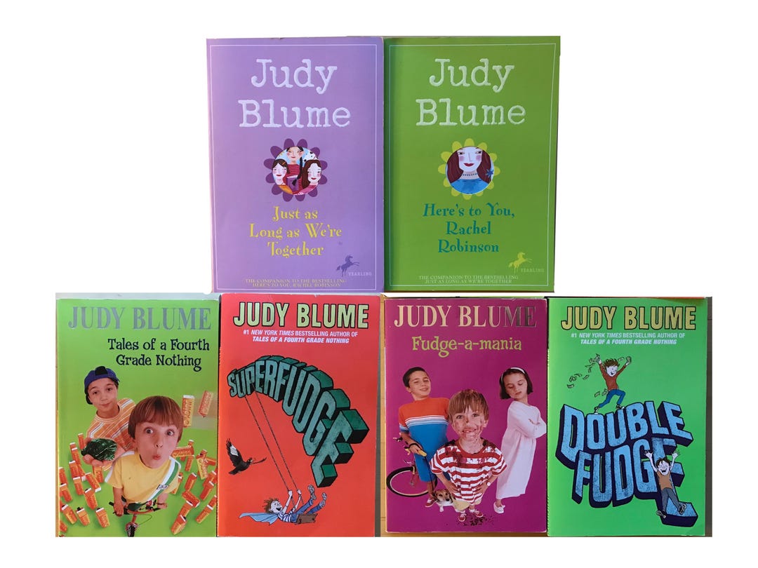 Judy Bloom’s “BFF” Duology and “fudge” Quartet ~ 6 Books - Etsy