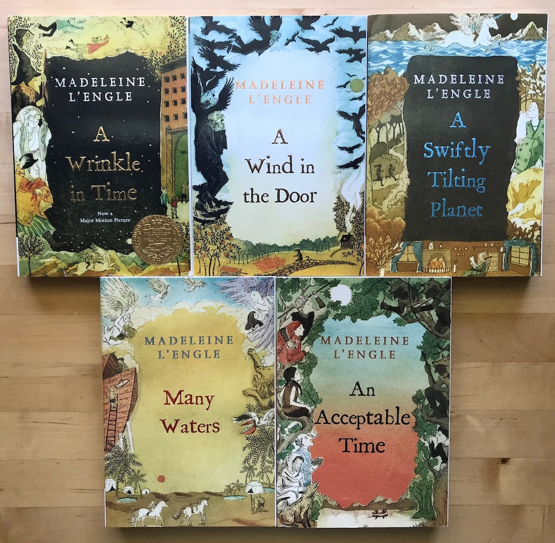 Madeleine L'engle's "time Quintet" - 5 Books - Etsy
