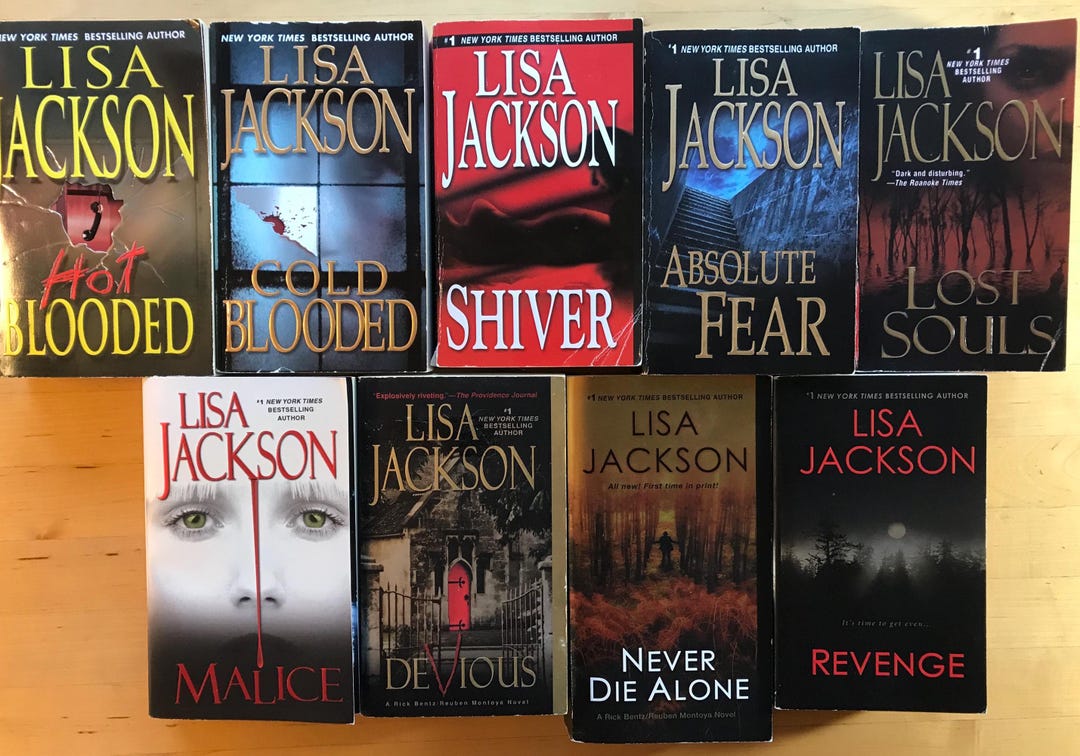Lisa Jackson’s “new Orleans” Series (first 8 Books) + Bonus Book - Etsy