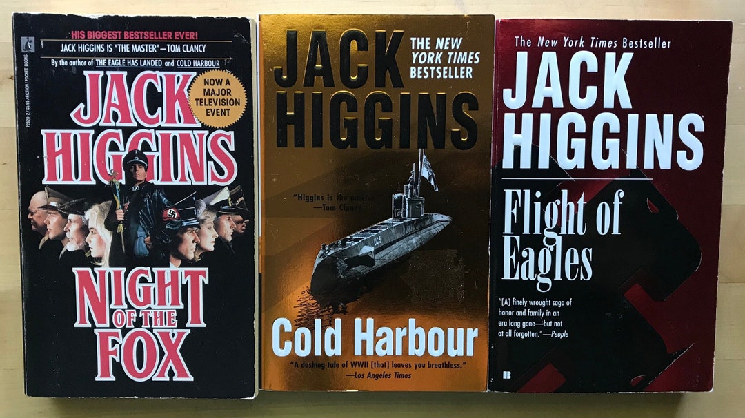 Jack Higgins' "dougal Munro & Jack Carter" WWII Trilogy ~ 3 Books - Etsy
