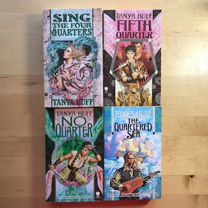 Tanya Huff's "sing the Four Quarters" ~ Complete 4 Book Set (VG+) - Etsy