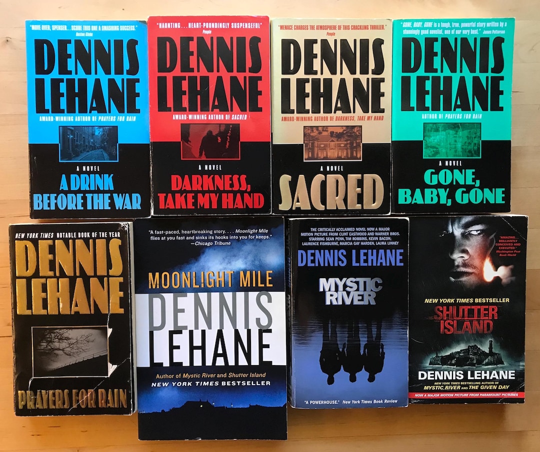 Dennis Lehane’s Complete “kenzie/gennaro” Series + Bonus Books ~ 8 ...