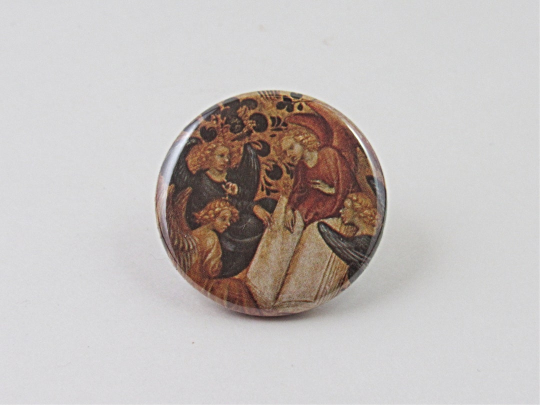 Trio of Angels - 1.25" Pin - Etsy