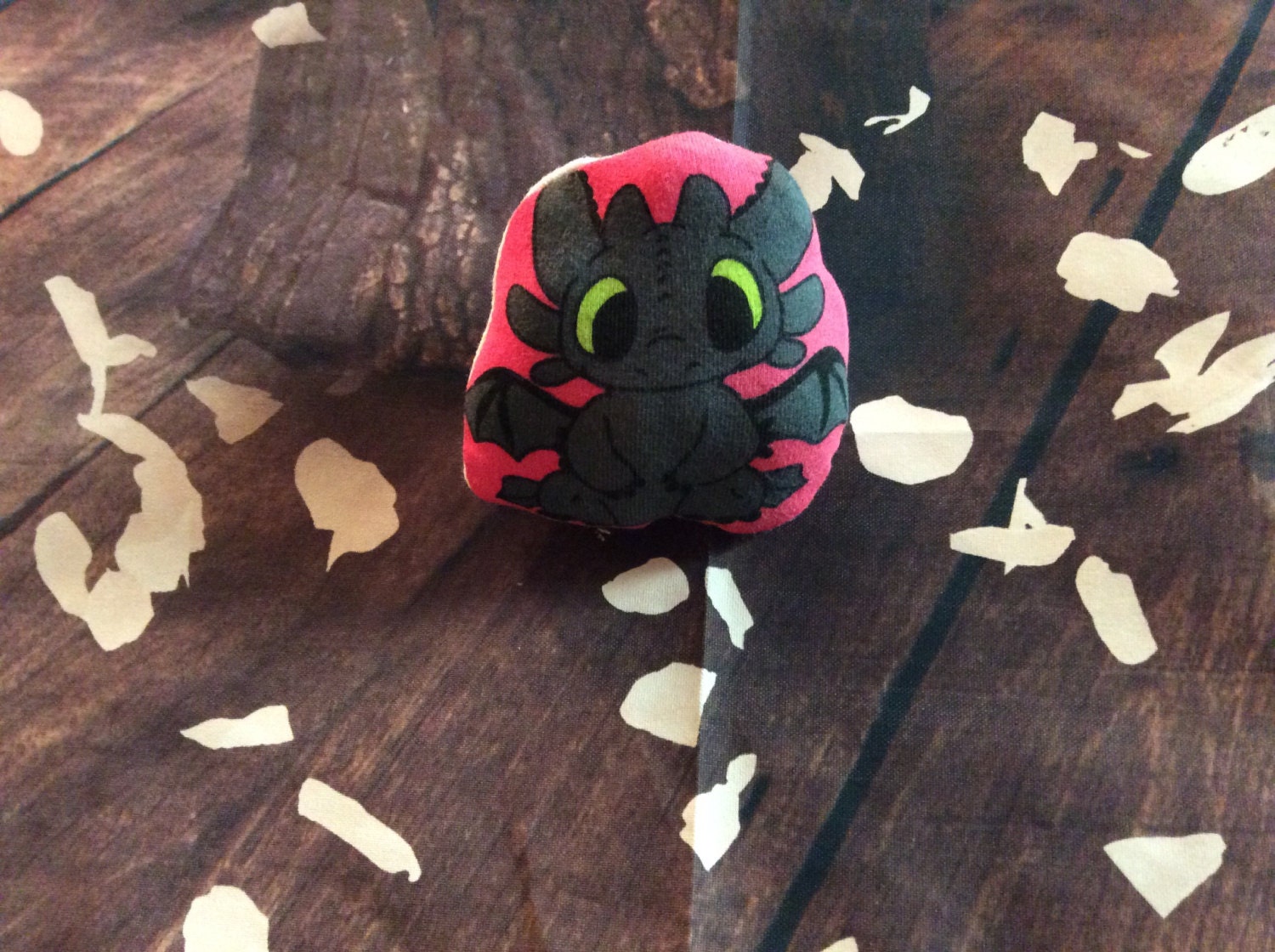 Hot Pink or Purple Toothless Dragon Softie Plush Doll Set Cat Toy or ...