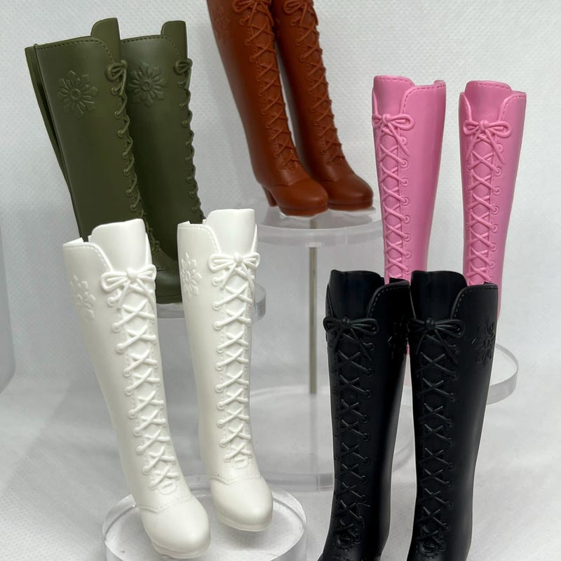 Barbie Doll Boots Blue - Etsy