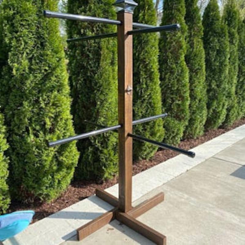 Outdoor Towel Rack - Etsy