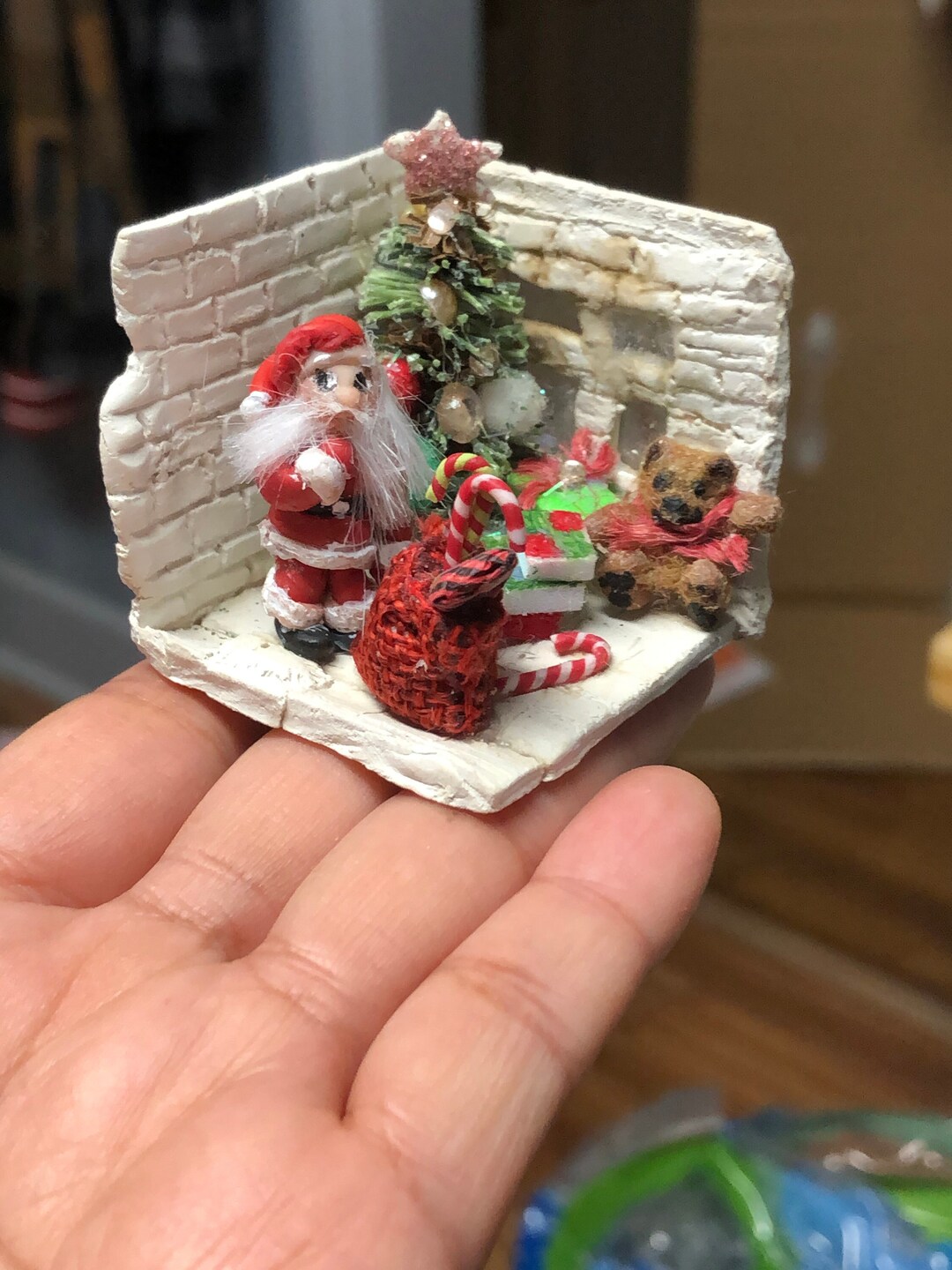 Miniature Christmas Diorama - Etsy