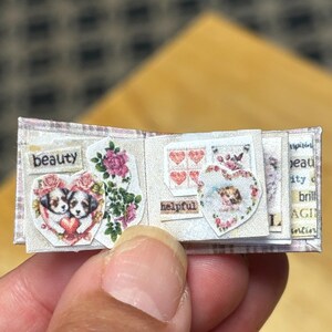 1:12 Miniature Scrap Book - Etsy