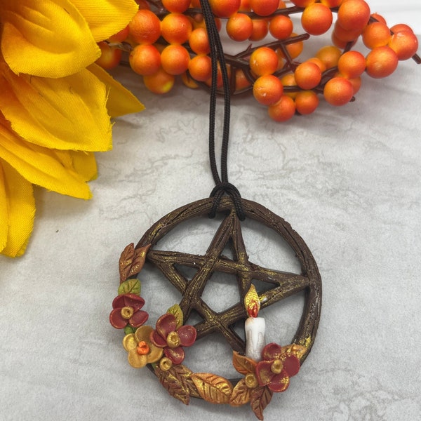 Polymer Clay Pentacle - Etsy
