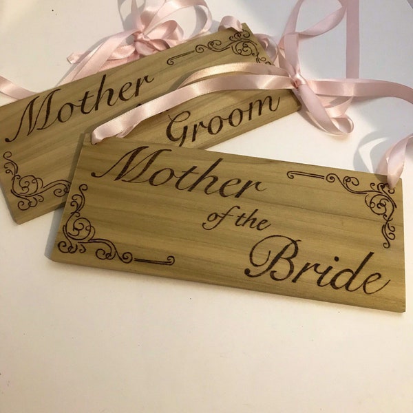Mother of the Bride Chair Sign - Etsy
