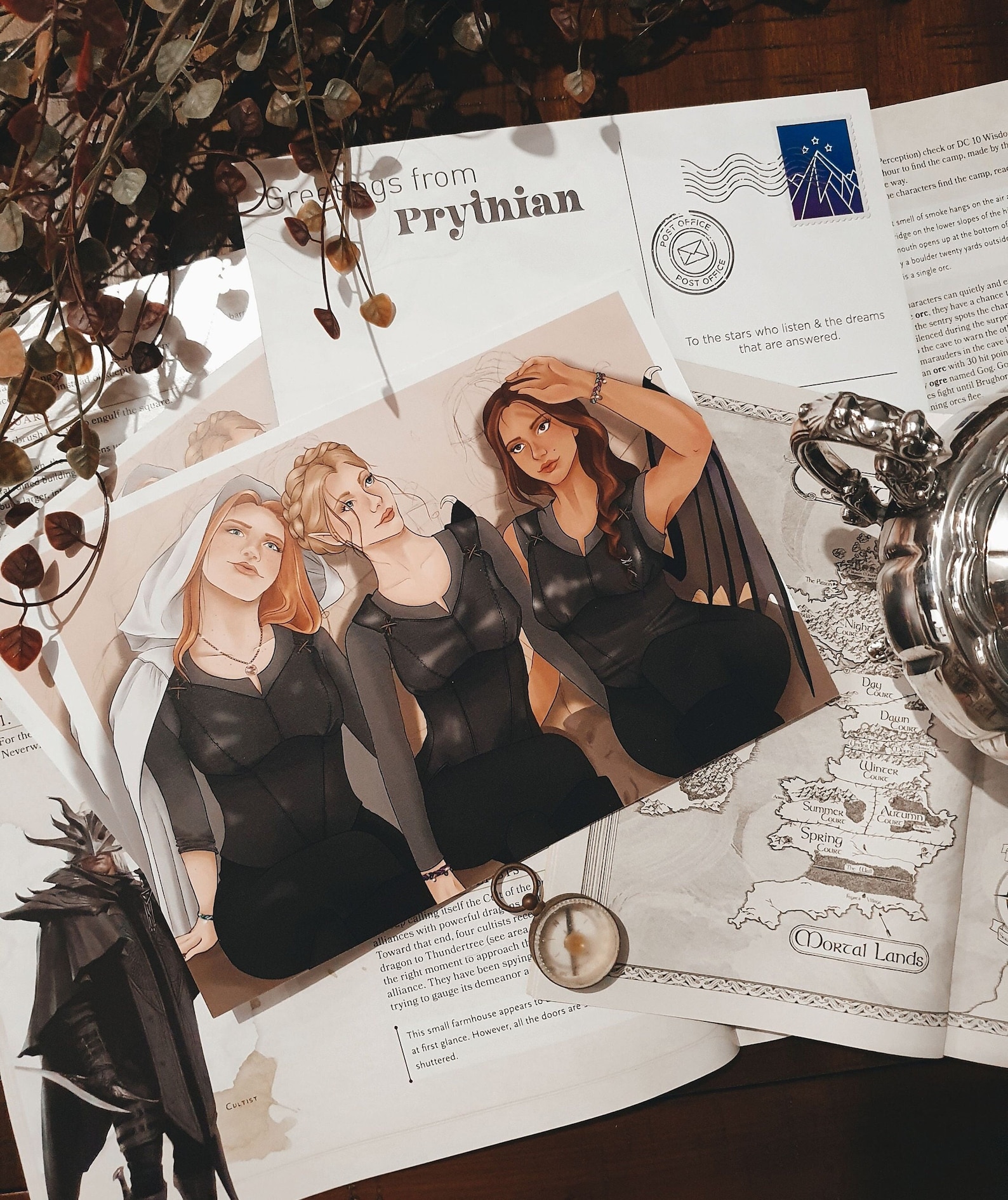 ACOTAR Valkyries A5 Postcard - Etsy