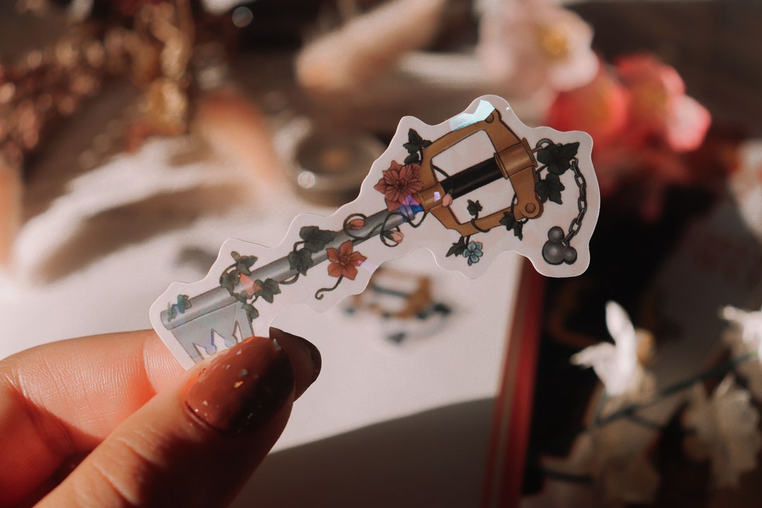 Keyblade Holographic Sticker - Etsy