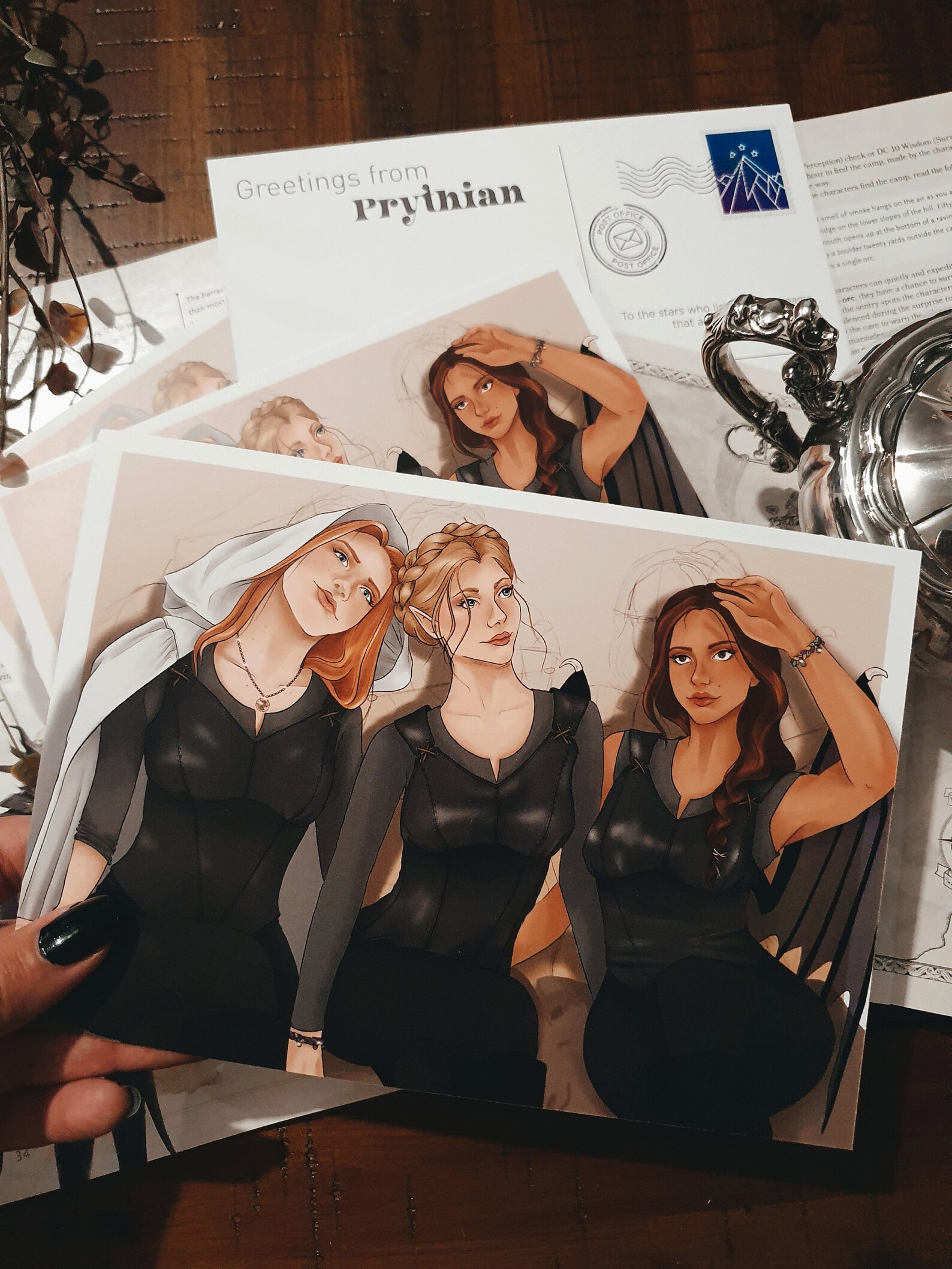 ACOTAR Valkyries A5 Postcard - Etsy