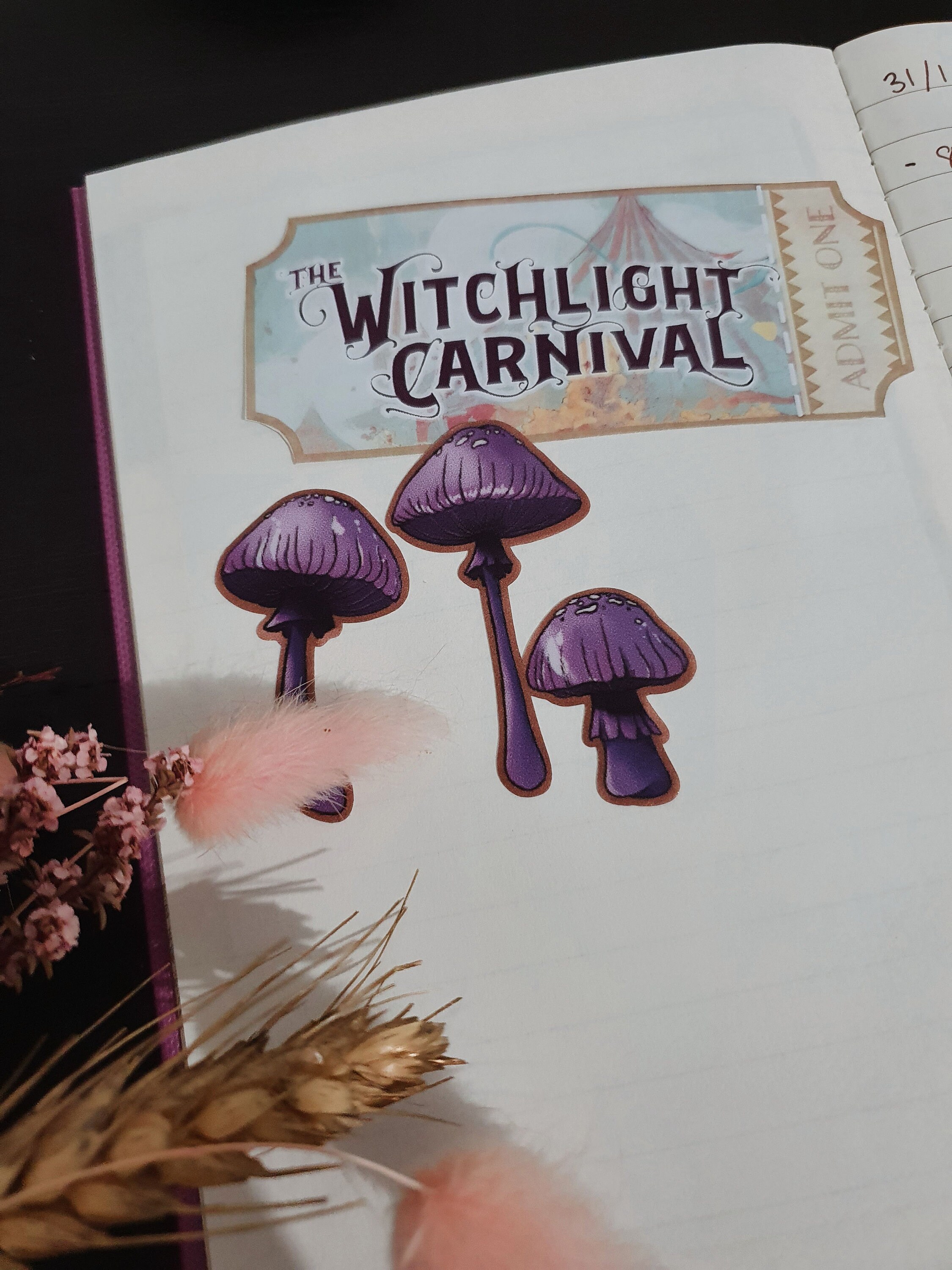 Cottagecore Mushroom Sticker Sheet - Etsy