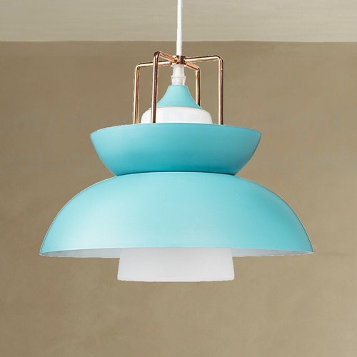 Blue Pendant Lighting for Kitchen Island Pendant Lights for - Etsy
