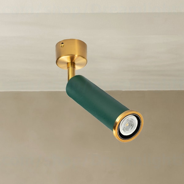 Sloped Cylinder Ceiling Light - Etsy