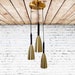 Gold Cluster Pendant Light Cluster for Kitchen Island Dining Table ...