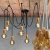 Hemp Rope Pendant Light With Knot Nautical Lighting Manila Rope Lamp ...